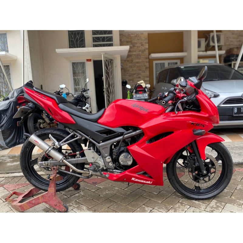 Jual kawasaki ninja rr 2013 red merah istimewa | Shopee Indonesia