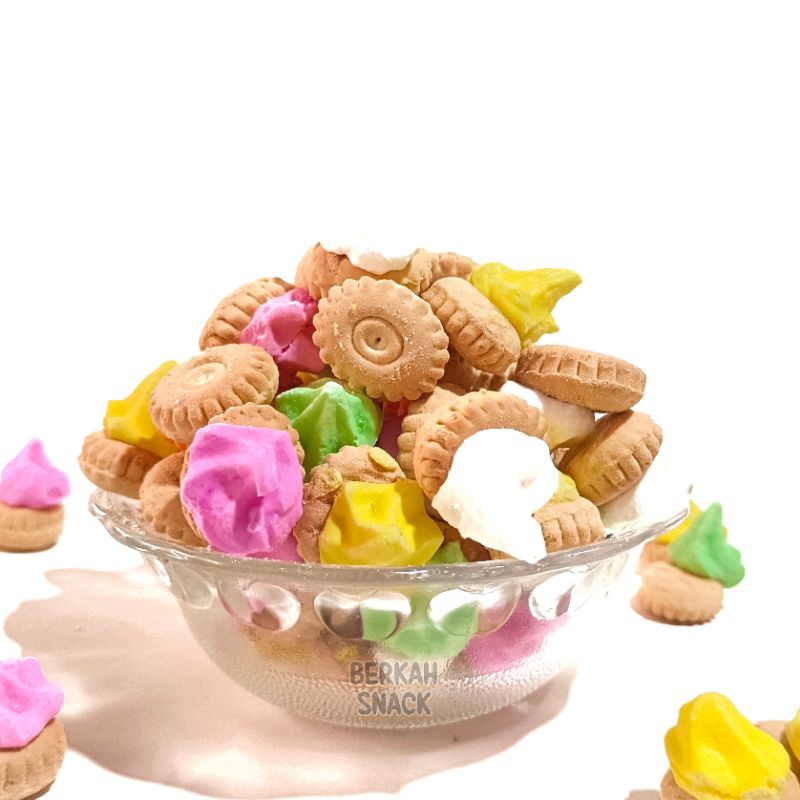 Jual JAJAN KILOAN ROTI BOBO MANIS BUNGA GEM BISKUIT RASA VANILA CAMILAN ...