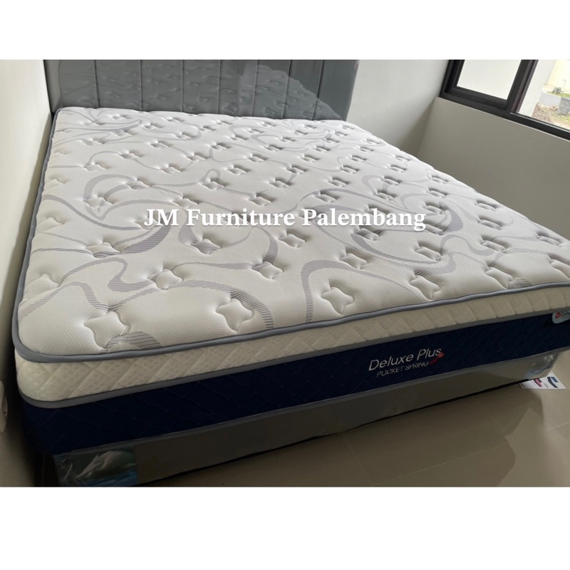 Jual Springbed Central Deluxe Plus Central Pocket Spring Palembang | Shopee Indonesia