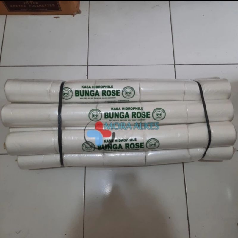 Jual Kasa Roll Gulung 30x80 Kasa Hlidrofil Gulung Kasa Bulat Kain Kasa ...