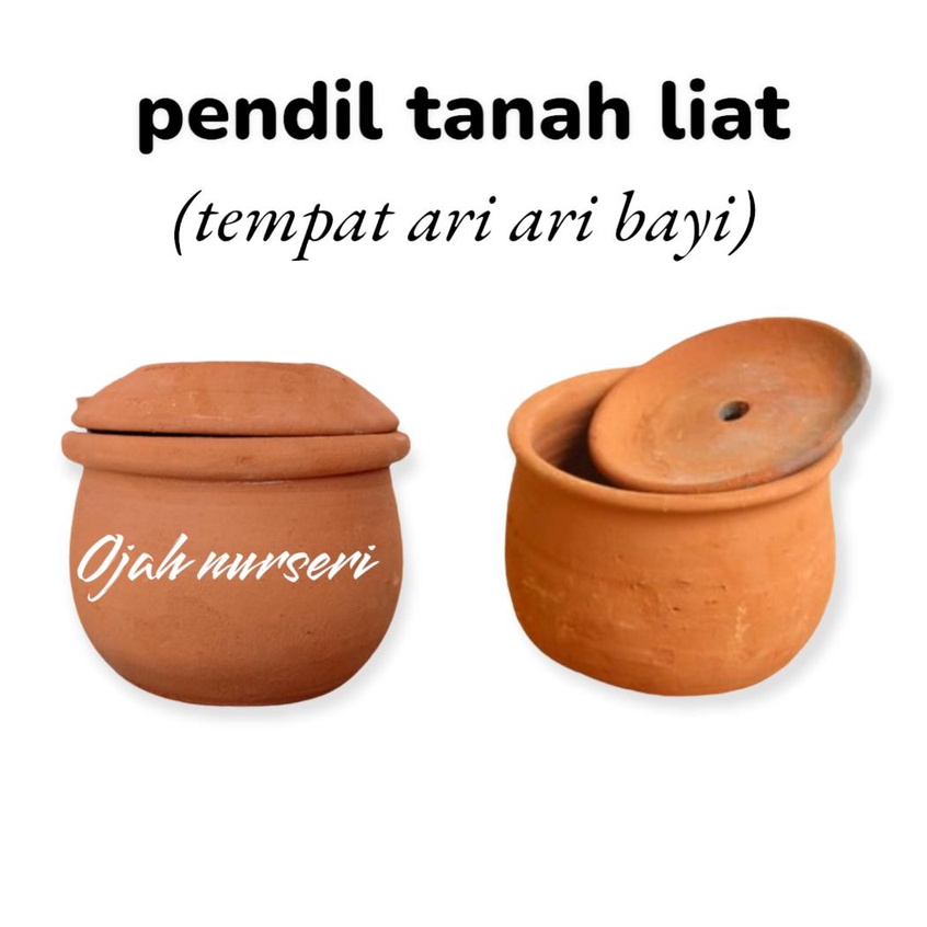 Jual PENDIL TANAH LIAT/KENDI TANAH LIAT/TEMPAT ARI ARI BAYI | Shopee ...