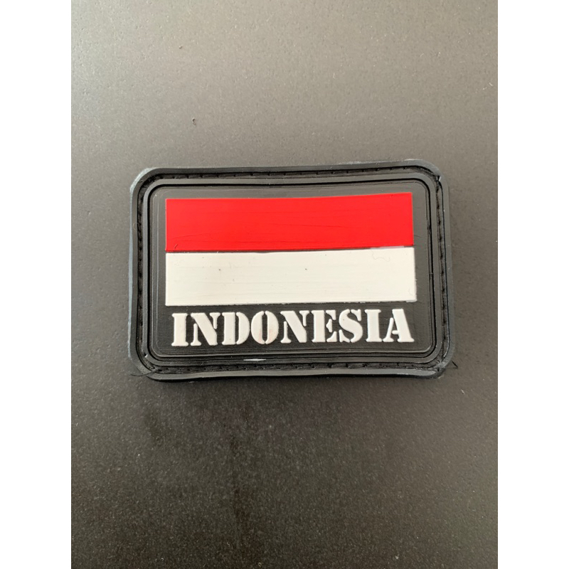 Jual Rubber Patch Velcro / Emblem Karet / Perekat Karet NKRI INDONESIA ...