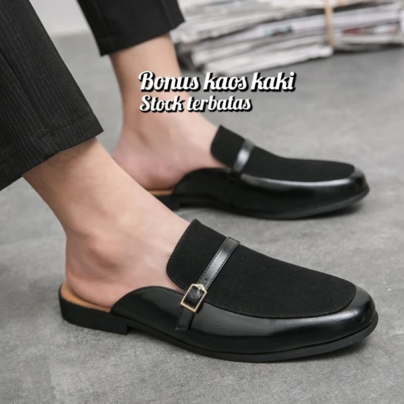 Jual Sepatu Pantofel Pria Sepatu Pria Formal Sepatu Selop Pria Sepatu Kantor Pria Shopee Indonesia