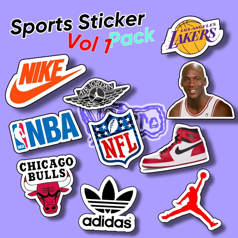 Jual Sticker Sports Pack 10 Pcs | Shopee Indonesia