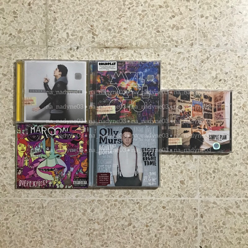 Jual Album CD Conor Maynard Coldplay Maroon 5 Simple Plan Olly Murs ...