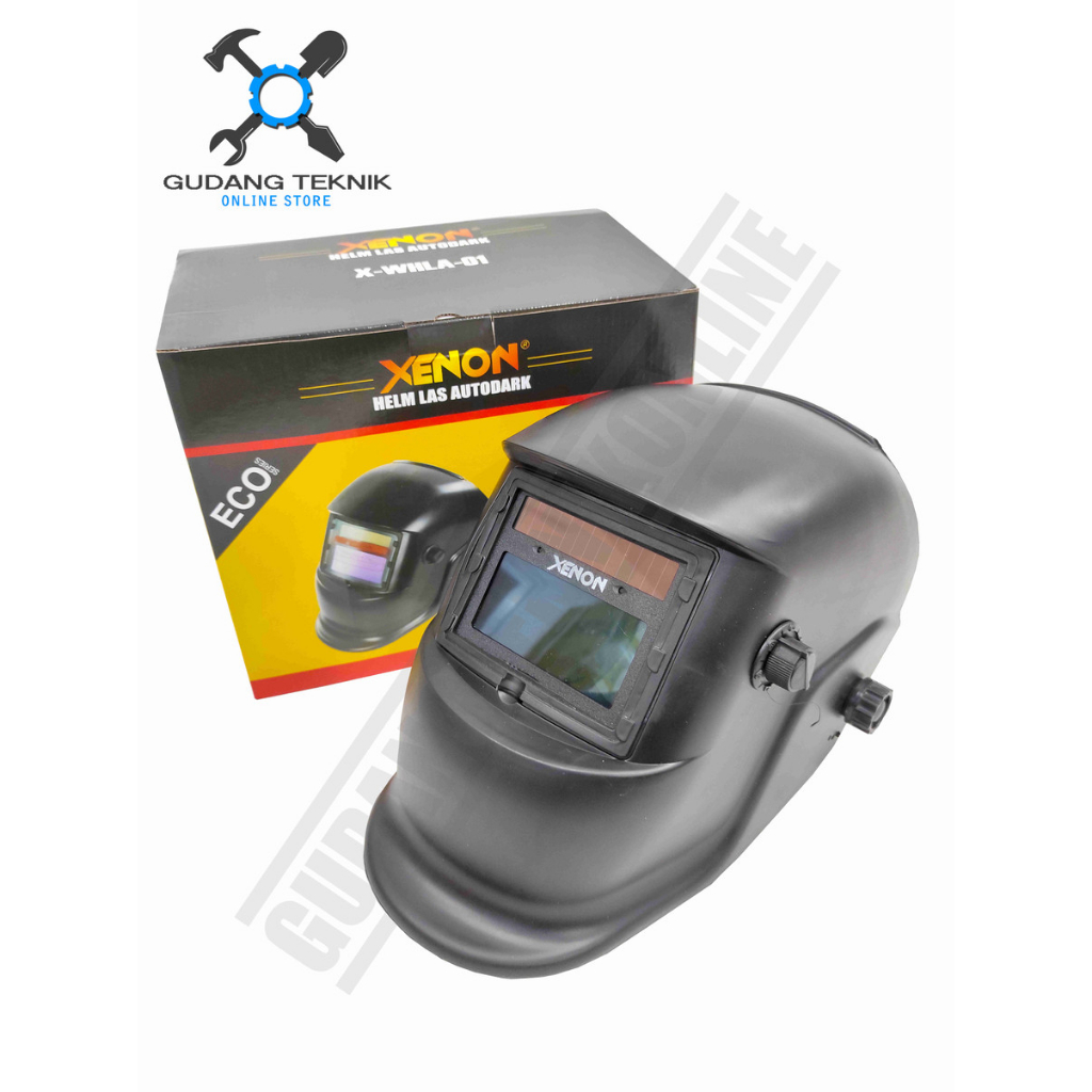 Jual Helm Las Auto Dark ECO E49320 Otomatis / Kedok Las Otomatis Gelap ...