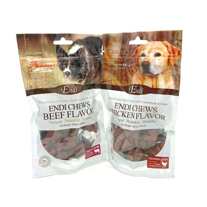 Jual Endi Bone 100GR Chews Snack Anjing Dog Puppy Tulang Chicken Beef ...