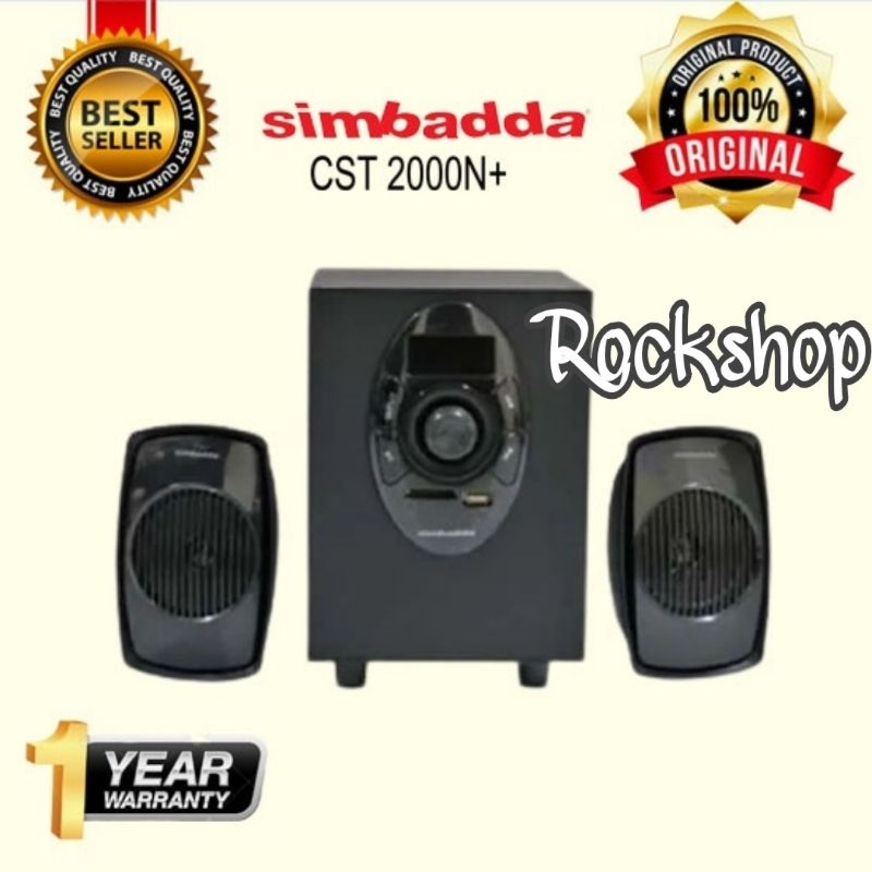 Jual Simbadda Speaker CST 2000N+ Music Player Bluetooth Usb Mmc Radio ...
