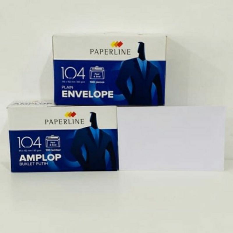 Jual Amplop paperline 104 ( satuan ) | Shopee Indonesia