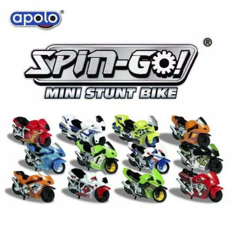 Jual mainan motor spin go / moto GP / motor balap / mainan murah ...