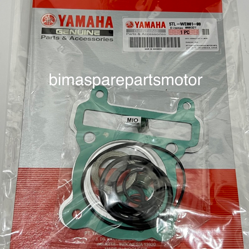 Jual Packing Top Set Mio Lama Soul Smile Fino Karbu 5TL | Shopee Indonesia