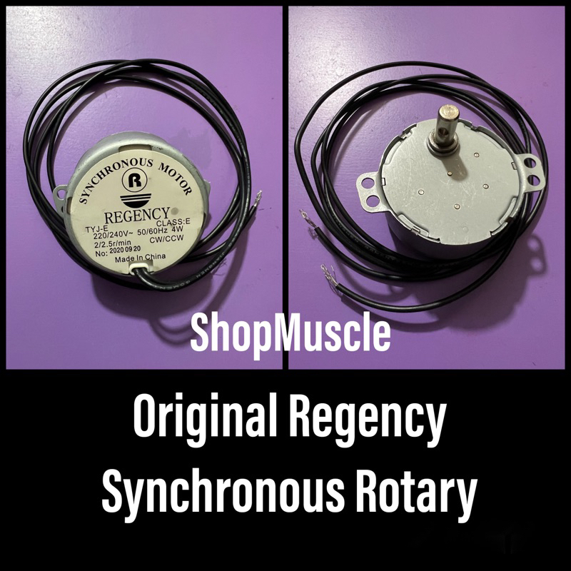 Jual (Original) Synchronous Motor Rotary Kipas Angin Regency Spare Part ...
