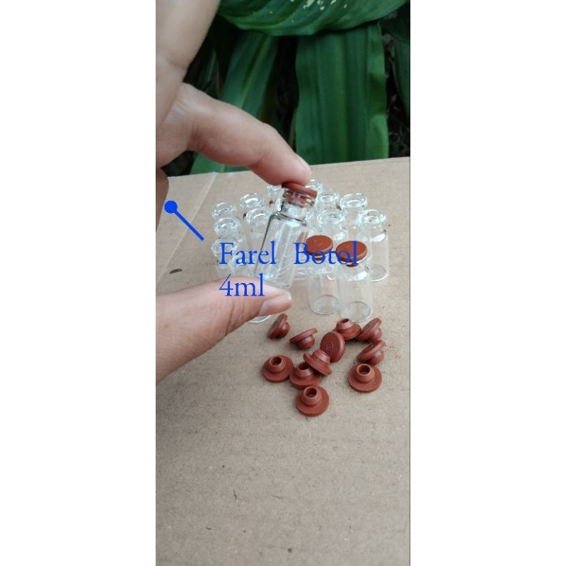 Jual botol depo/botol pinisilin 4ml (ISI PAKET 100 pcs) | Shopee Indonesia