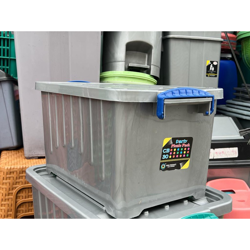Jual Container Box Silver CB 45,60,90 / Container Box Abu-Abu / Kotak ...