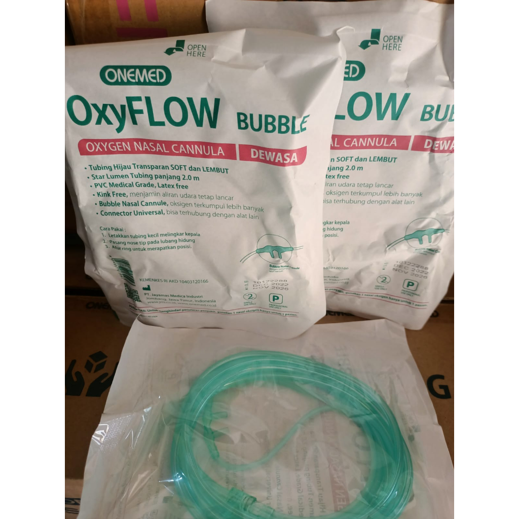 Jual Nasal Canul Dewasa Oxyflow Besmed Hijau | Shopee Indonesia