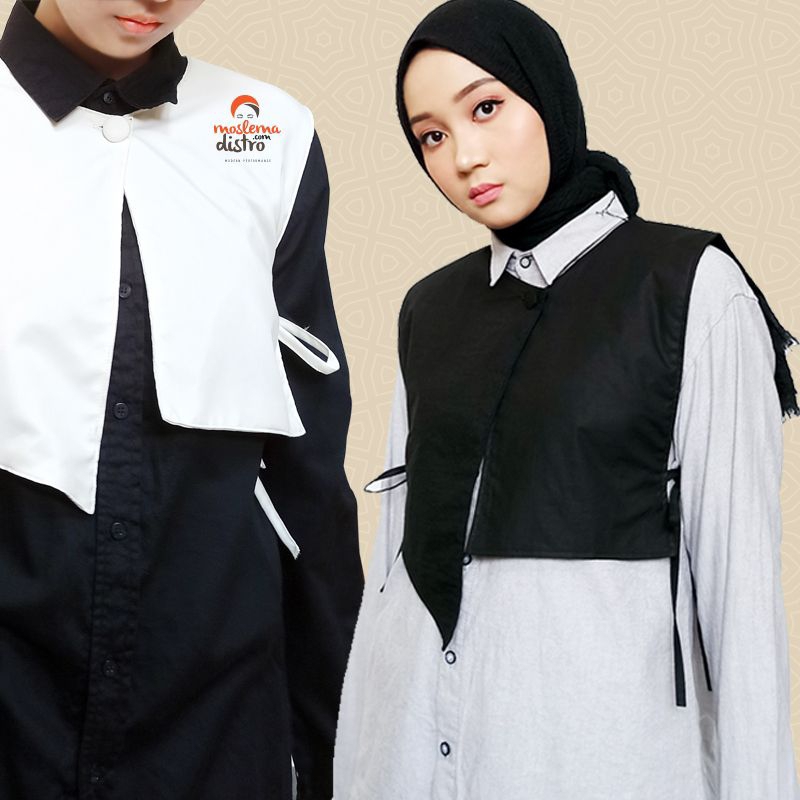 Jual ROMPI VEST KATUN KOREA STYLE FASHION | Shopee Indonesia