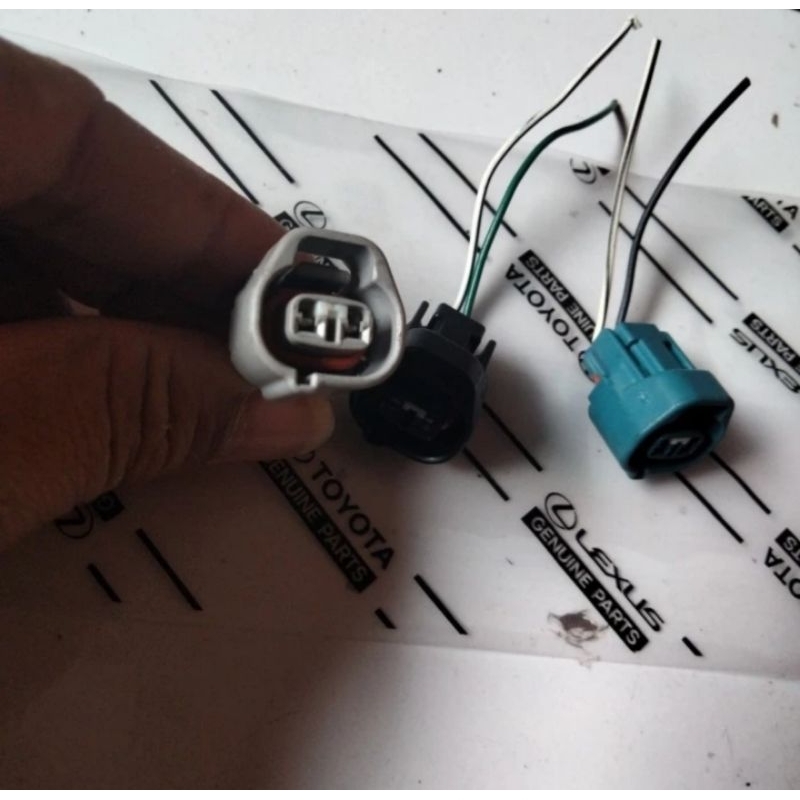Jual socket sensor turbo Hilux diesel Fortuner Innova kabel 2, original ...