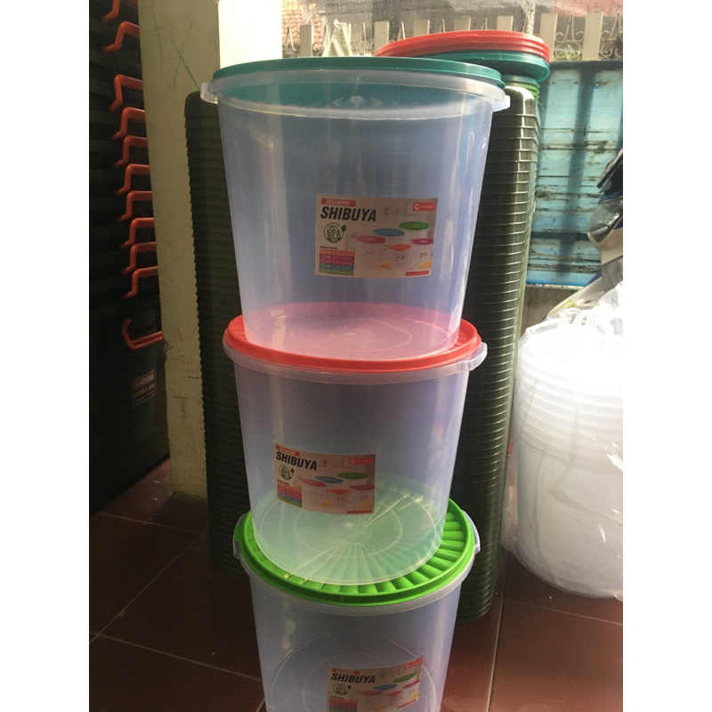 Jual Toples 16 liter / Toples Peyek / Toples plastik 16liter / Toples ...