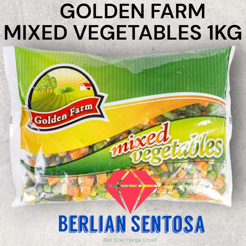 Jual Goldenfarm mixed vegetables 1kg | Shopee Indonesia