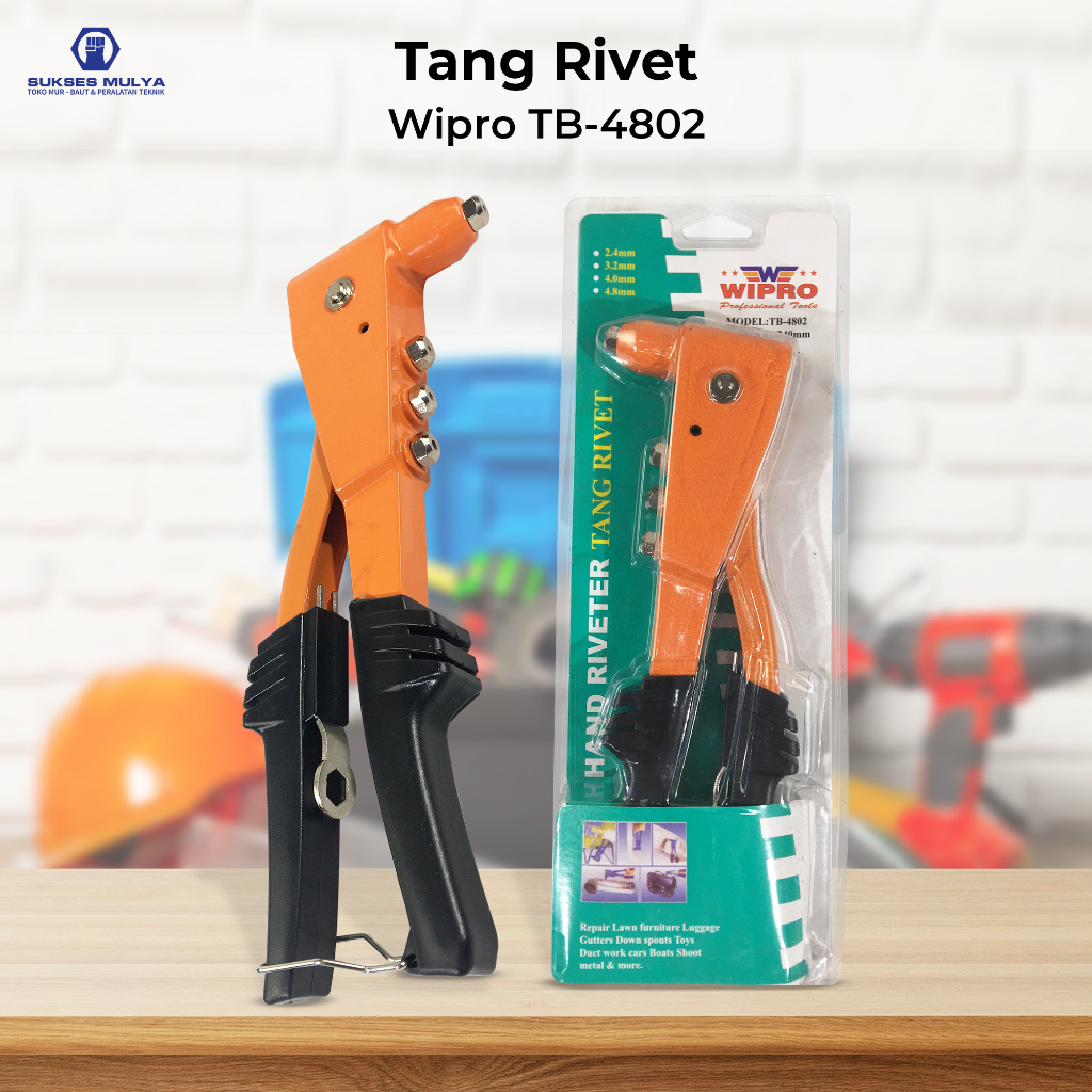 Jual WIPRO TB-4802 Hand Riveter / Tang Rivet | Shopee Indonesia