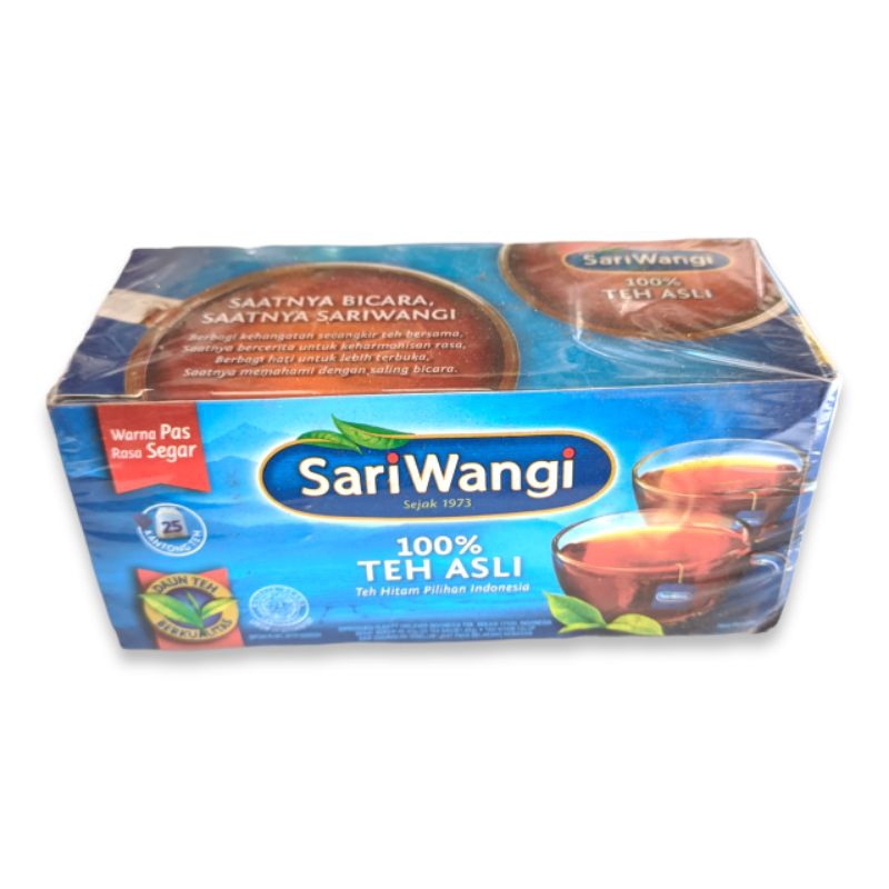 Jual Teh Celup Sari Wangi 1 Box (isi 25 kantung) | Shopee Indonesia