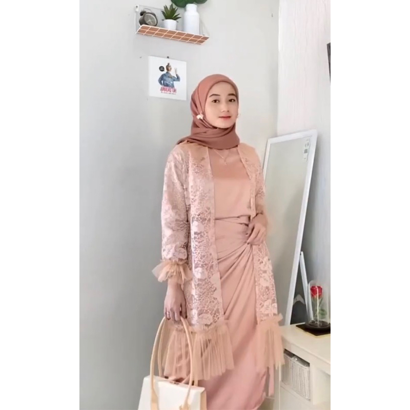 Jual SIMPLE OUTFIT OUTER BROKAT KONDANGAN / KEBAYA SIMPLE BROKAT PESTA ...
