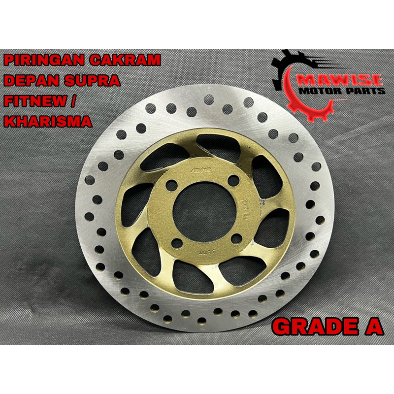 Jual PIRINGAN CAKRAM DPN KARISMA / SUP-X 125 (SUNSTAR) - PIRINGAN CAKRAM DEPAN GRADE A SUPRA X ...