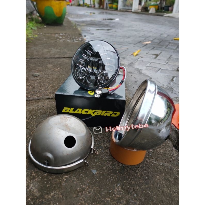 Jual Headlamp lampu daymaker led 16 set batok l2g full prees pres ...