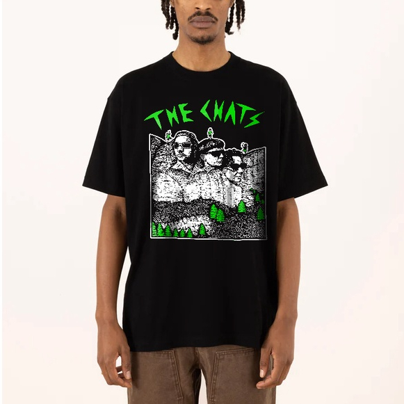 Jual Kaos Band THE CHATS Tour Tshirt Band Merchandise Punk Shed Rock ...