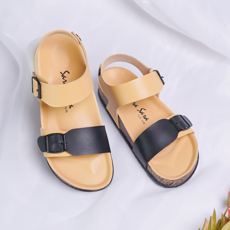 Jual SARA SARA STORE - Platform Sandals SELLY YELLOW | sandal wedges ...