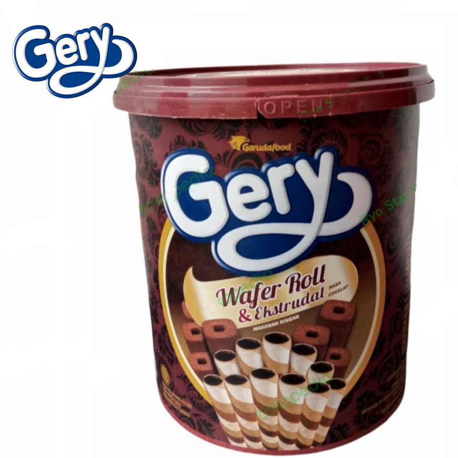 Jual Gery Wafer Roll & Extrudal 350gr 350 gram coklat chocolate rol ...