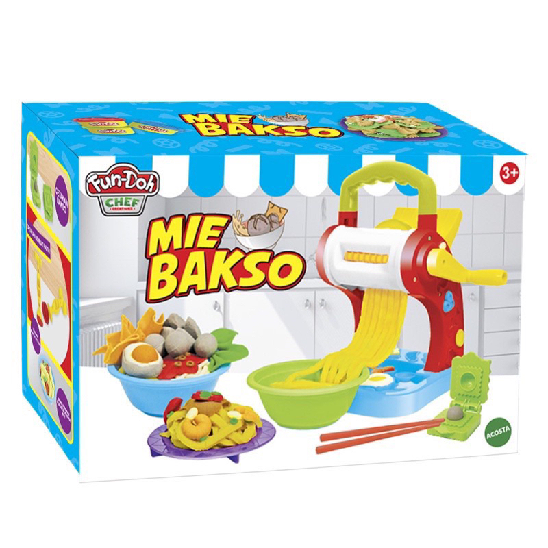 Jual Fundoh Mie Bakso - Mainan Edukasi Anak - Mainan Lilin | Shopee ...