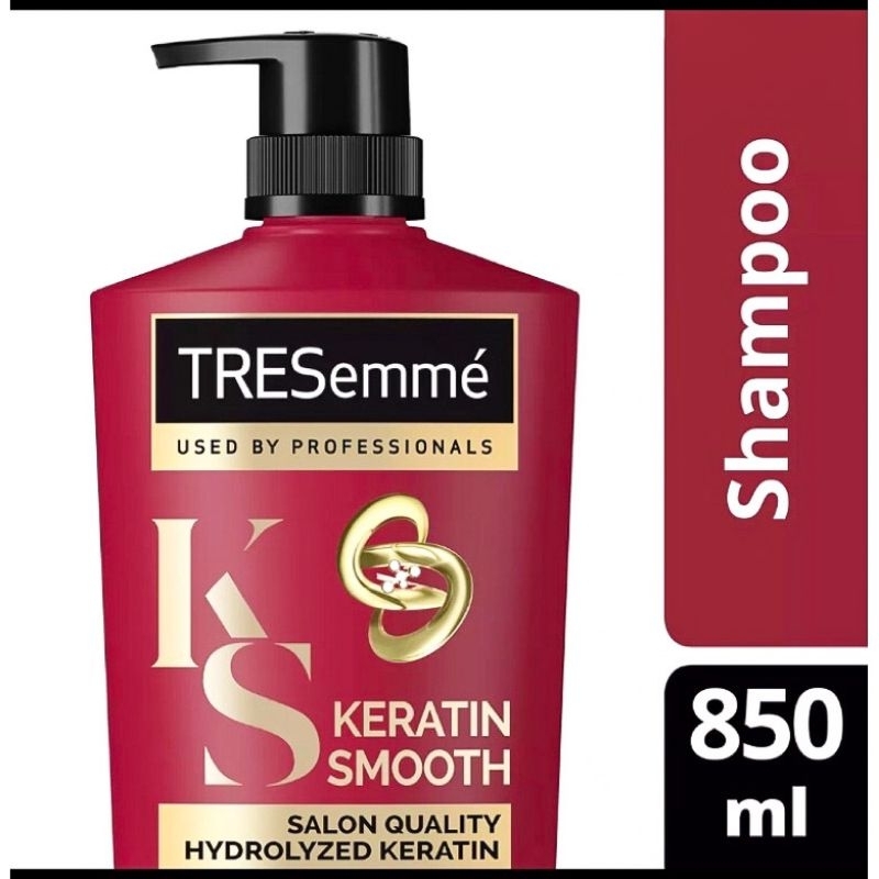 Jual Shampoo TRESemme KS Keratin Smooth Isi 850ml. | Shopee Indonesia