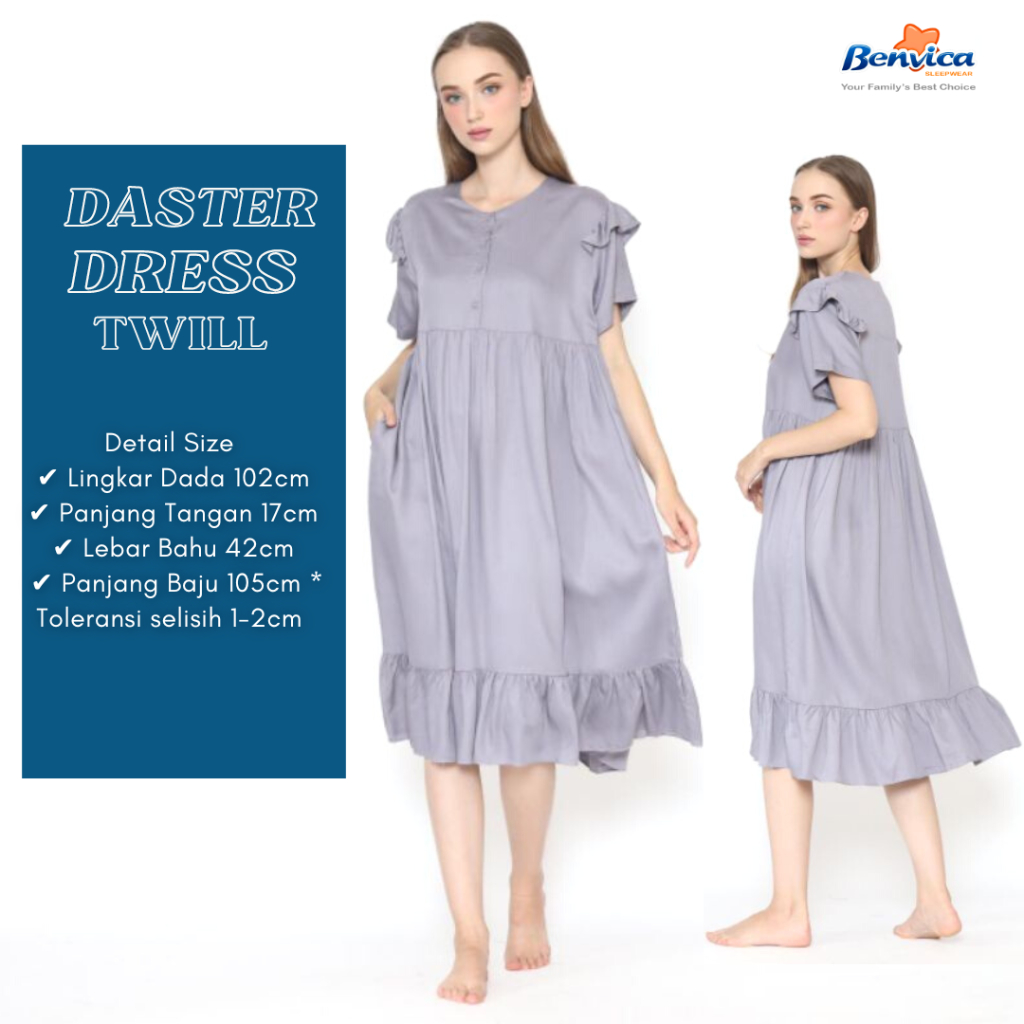 Jual BAJU TIDUR DASTER KATUN RAYON TWILL AMRO | Shopee Indonesia