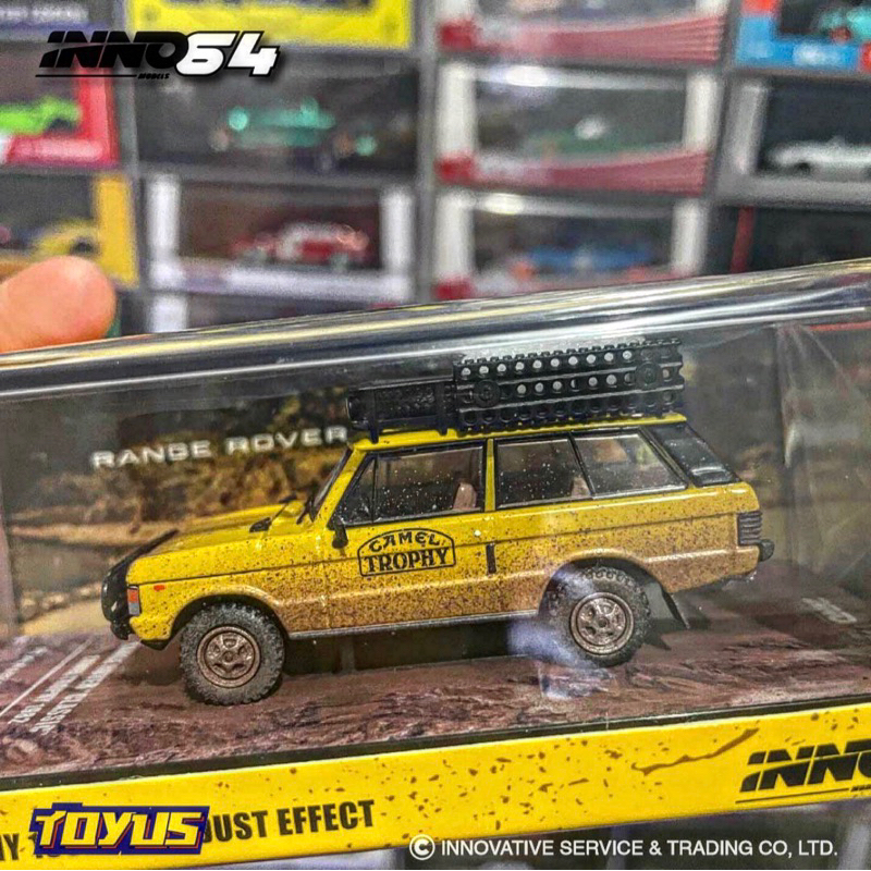 Jual Inno64 Inno - RANGE ROVER CLASSIC CAMEL TROPHY 1982 DIRTY DUST ...