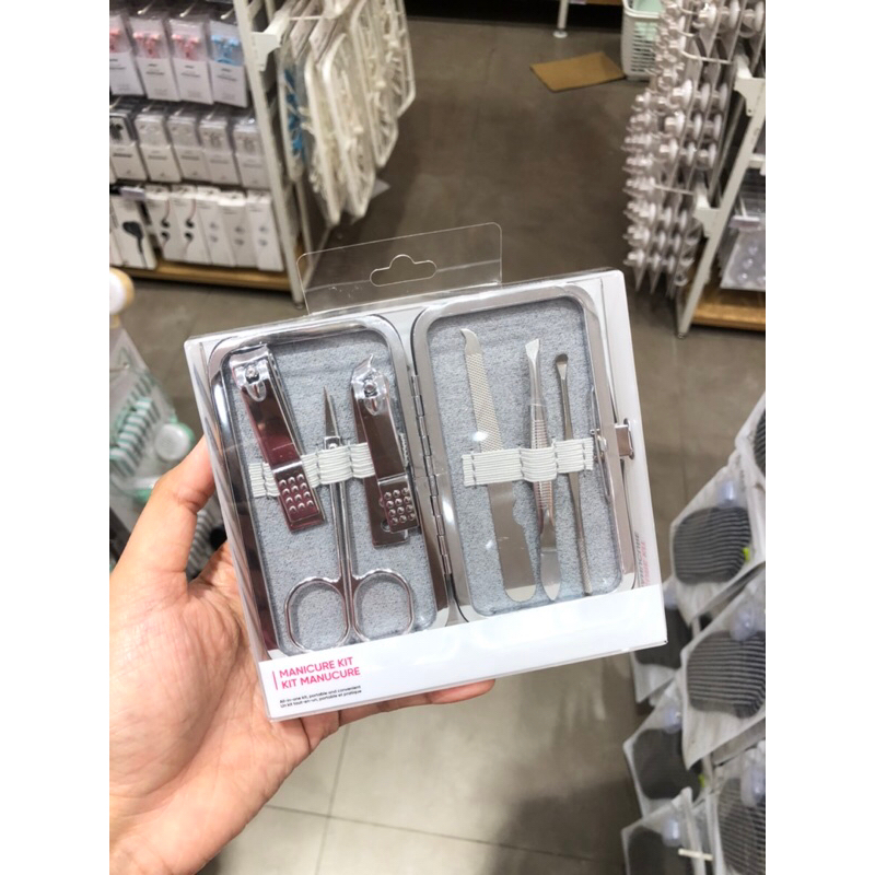 Jual MINISO PROFESSIONAL MANICURE KIT WITH STORAGE BAG ALAT GUNTING ...