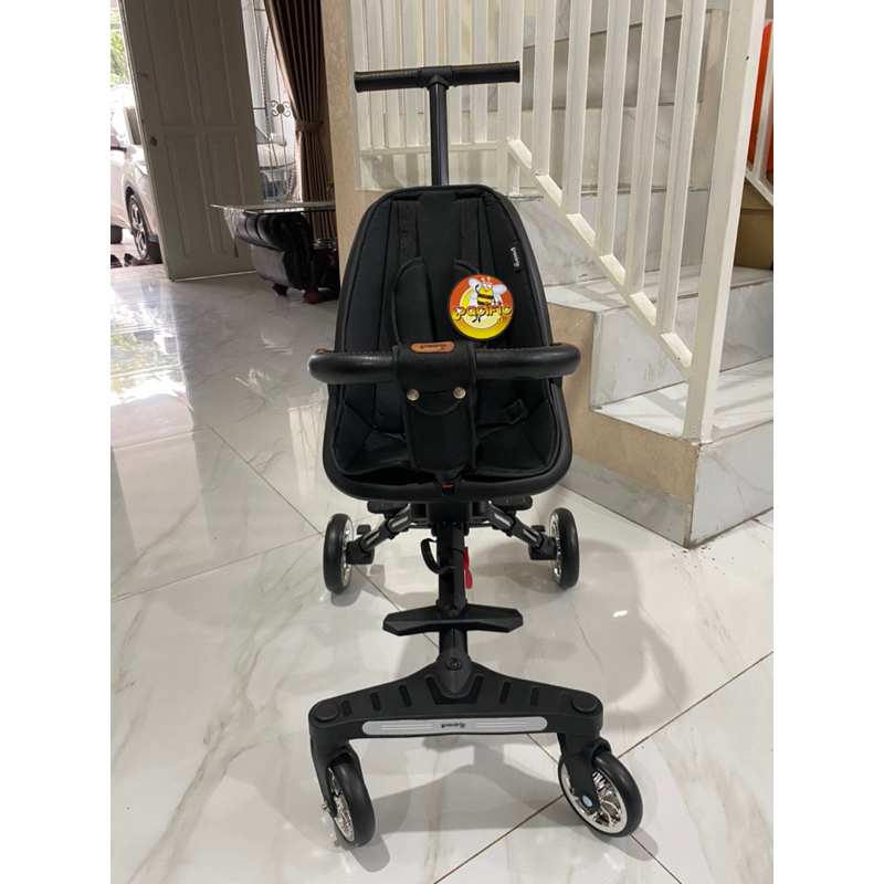 Jual Kursi dorong bayi magic stroller PACIFIC JR LW 212 warna hitam ...