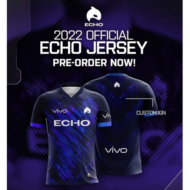 Jual JERSEY ECHO M4 ESPORT FREE NICKNAME | Shopee Indonesia