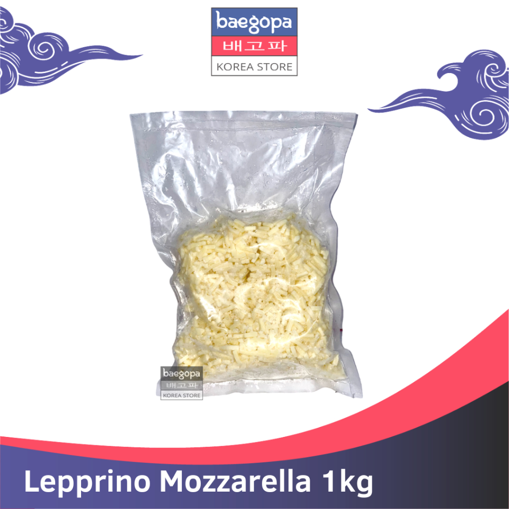 Jual LEPPRINO Keju Mozzarella Shredded 1 Kg Halal │ Import Americaa ...