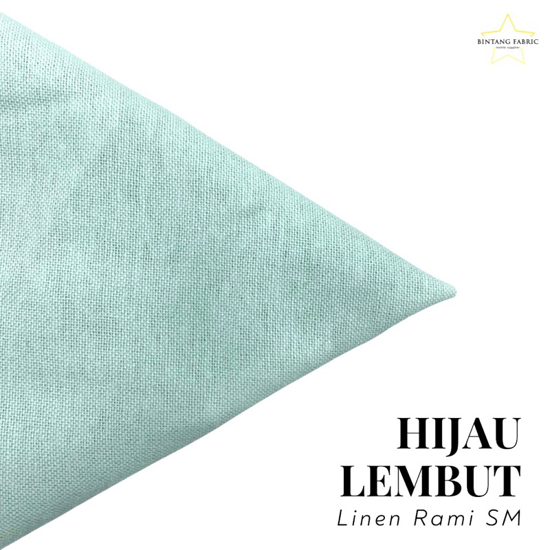 Jual Bahan Kain Linen Rami SM 0,5 Meter | Shopee Indonesia