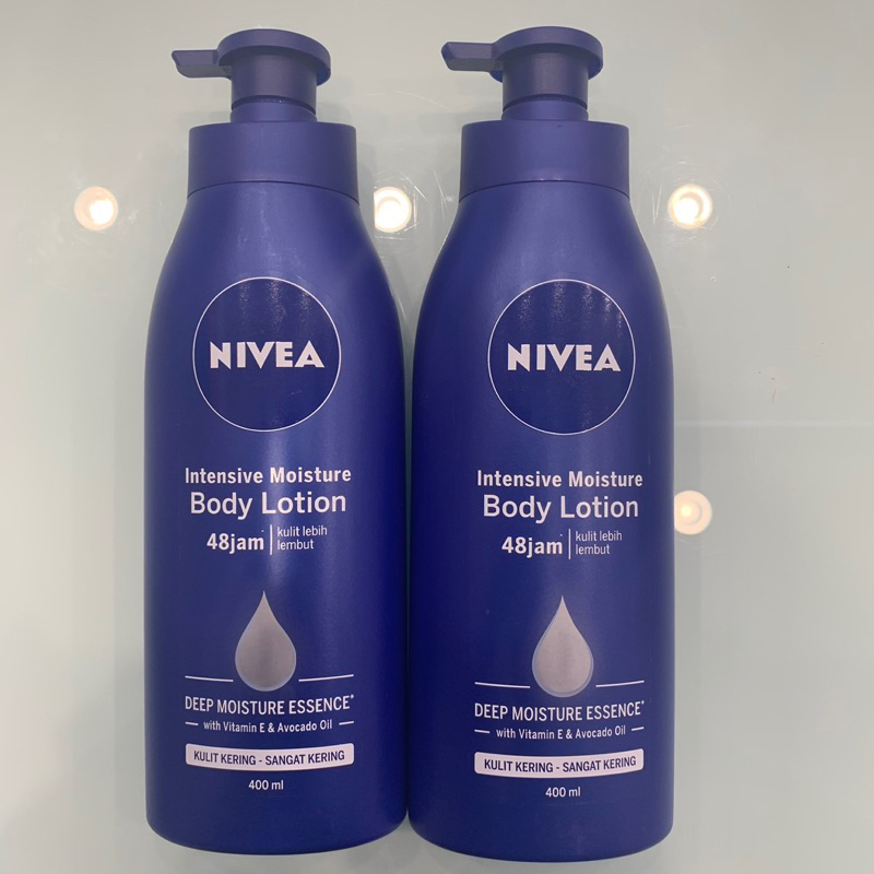 Jual Nivea Intensive Moisture Body Lotion 400ml | Shopee Indonesia