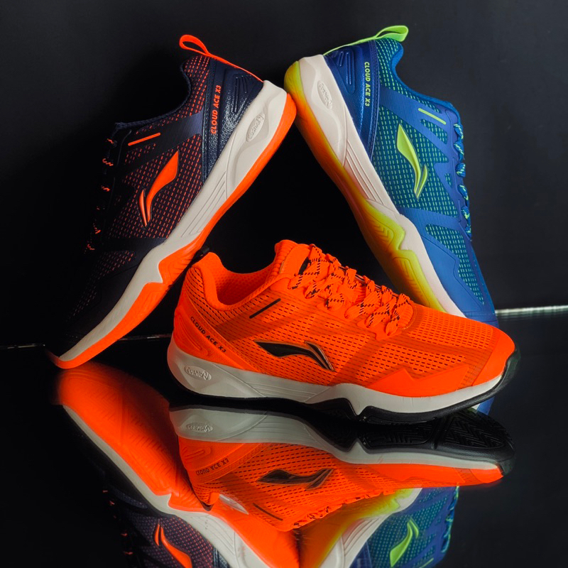 Jual LINING CLOUD ACE X3 Sepatu Badminton Anti Slip Original | Shopee ...