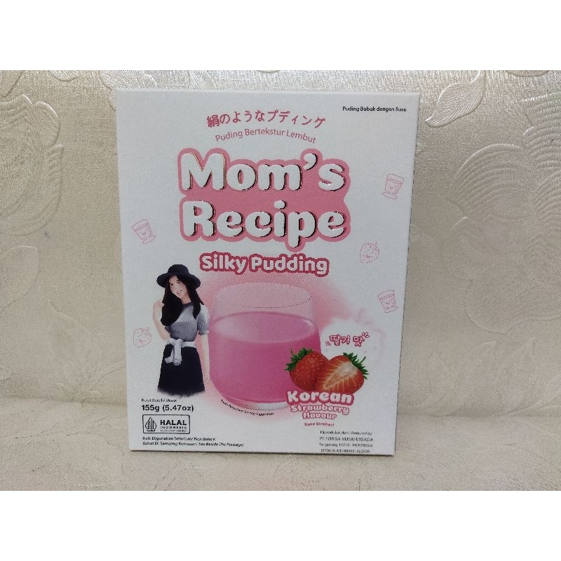 Jual MOM'S RECIPE SILKY PUDDING KOREAN STRAWBERRY BARU / SILKY PUDDING ...