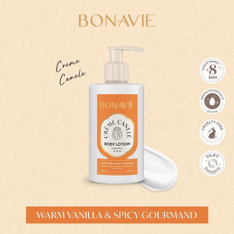 Jual BONAVIE – BODY LOTION CRÈME CANELE | Shopee Indonesia