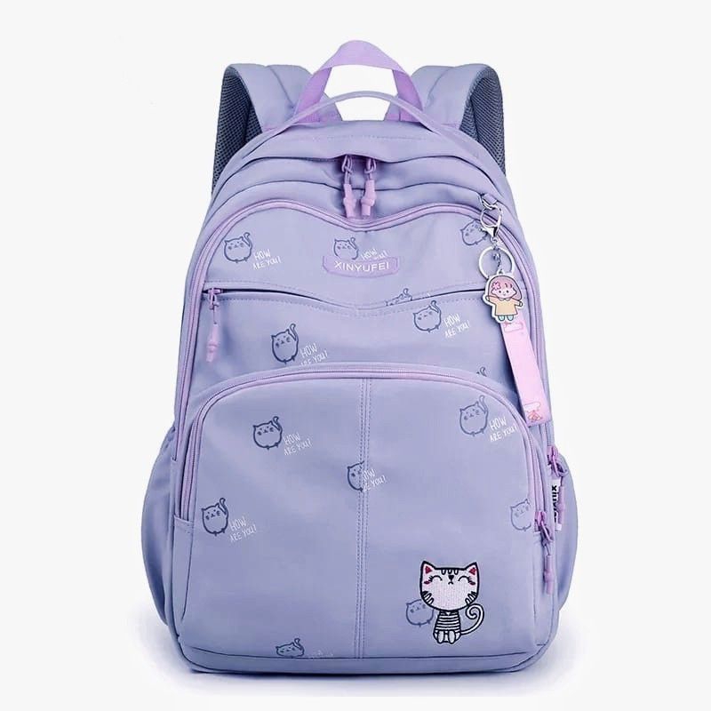 Jual Tas Sekolah Anak Perempuan Ransel Simple SD SMP SMA Backpack Anak ...