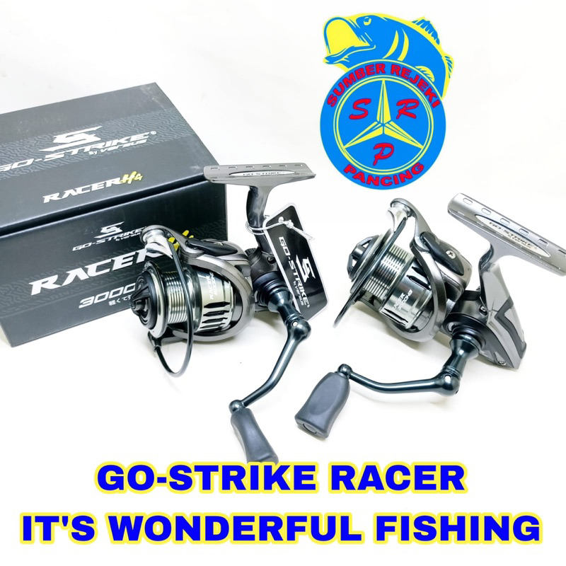 Jual Reel go strike versus racer 2000hg 3000hg 4000hg | Shopee Indonesia
