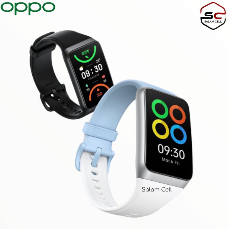 Jual Smart Watch OPPO Band 2 AMOLED Screen VOOC Flash Charge Health ...
