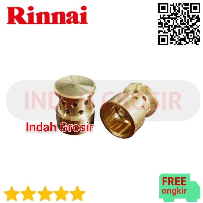 Jual BURNER API LILIN RINNAI LAMA kuningan kecil kompor gas | Shopee ...