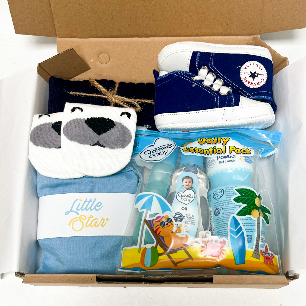 Jual Hampers Newborn Baby Gift Set Kado Baju Sabun Perlengkapan Mandi ...