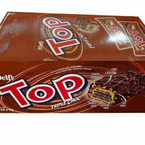 Jual Snack Delfi Top Wafer 1 Box Isi 24 Pcs Sachet 24Pcs | Shopee Indonesia